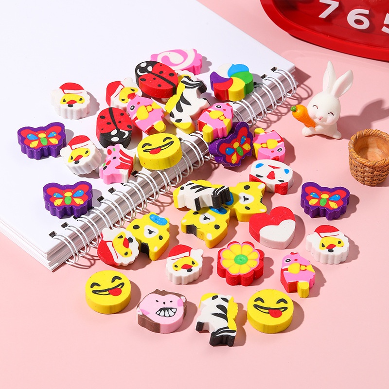 Cute eraser,animal eraser,school supplies,3D puzzle eraser,back to ...