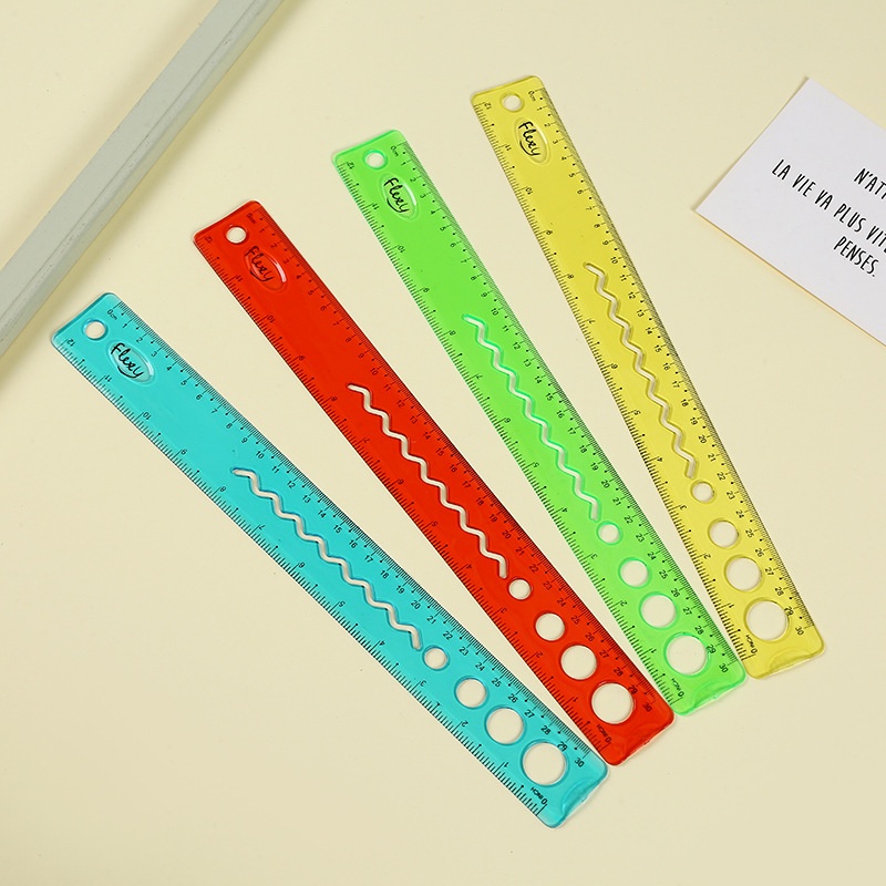 School rulers,plastic ruler,transparent ruler,ruler set,school supplies