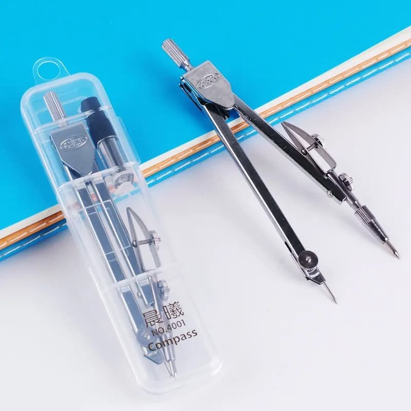 Student geometry math set,drawing compass set,metal compass,school ...