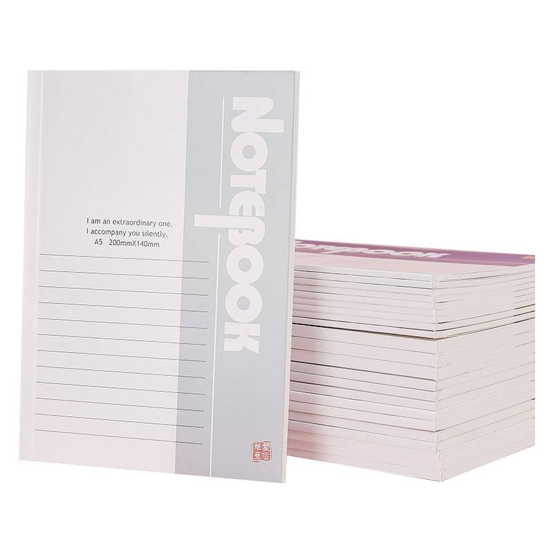 A5 Notebooks Bulk Kraft Cover Lined Blank College Ruled Travel Journals ...