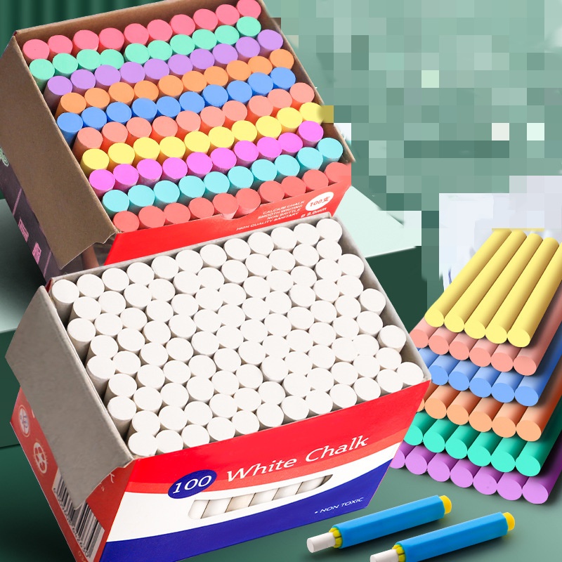 non-toxic dustless chalk,colored chalk,white chalk,jumbo chalk