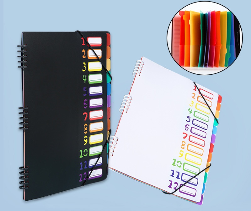 Presentation Book, Portfolio Folder with Clear Sheet Protectors,display ...