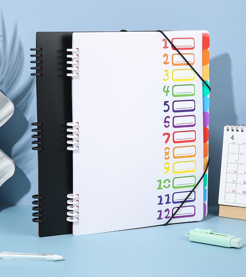 Presentation Book, Portfolio Folder with Clear Sheet Protectors,display ...