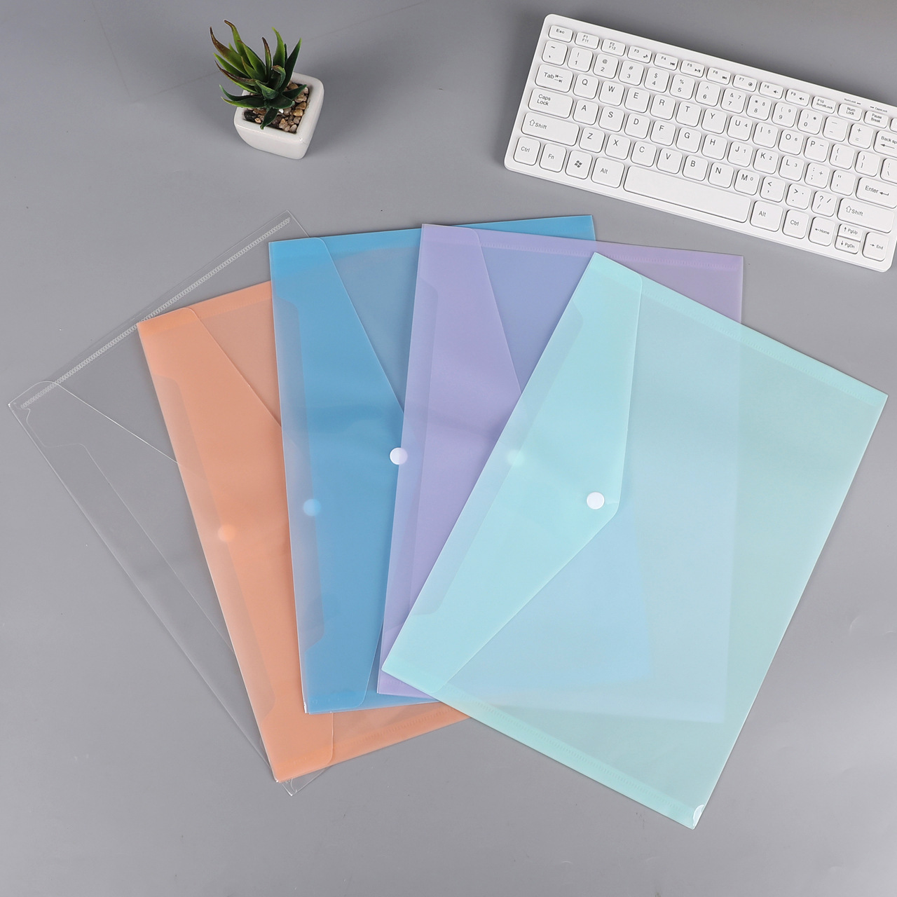 A4 A5 B6 Plastic file folder,document folder ,file bag,zipper file bag ...