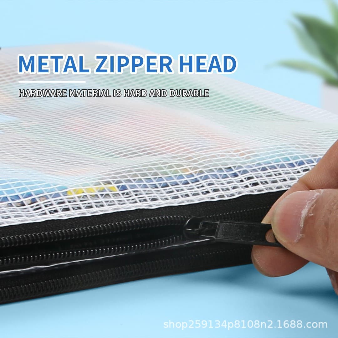 A4 A5 B6 Plastic file folder,document folder ,file bag,zipper file bag ...