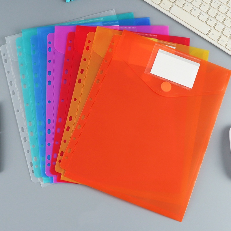 A4 A5 B6 Plastic file folder,document folder ,file bag,zipper file bag ...