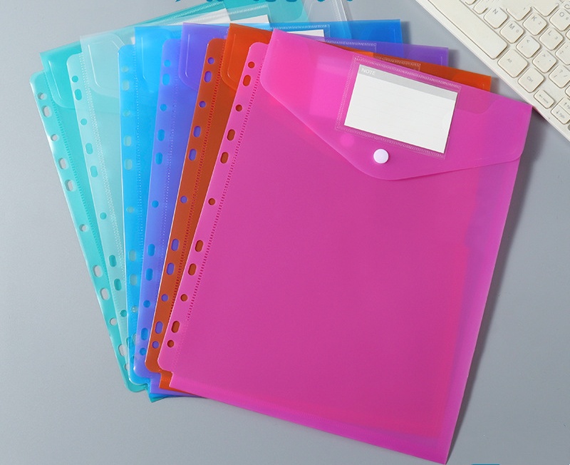 A4 A5 B6 Plastic file folder,document folder ,file bag,zipper file bag ...