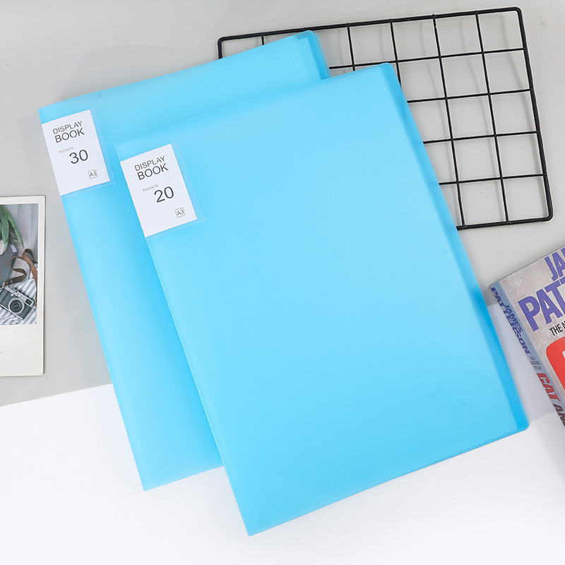 Presentation Book, Portfolio Folder with Clear Sheet Protectors,display ...